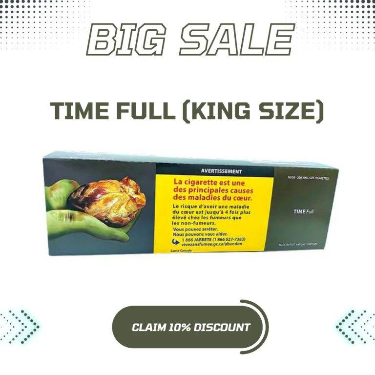 Time Cigarettes Native Canada: Delicious Taste of Tradition