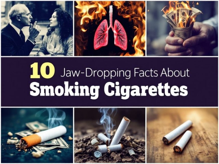 10 Jaw-Dropping Facts About Smoking Cigarettes - 1Smokes
